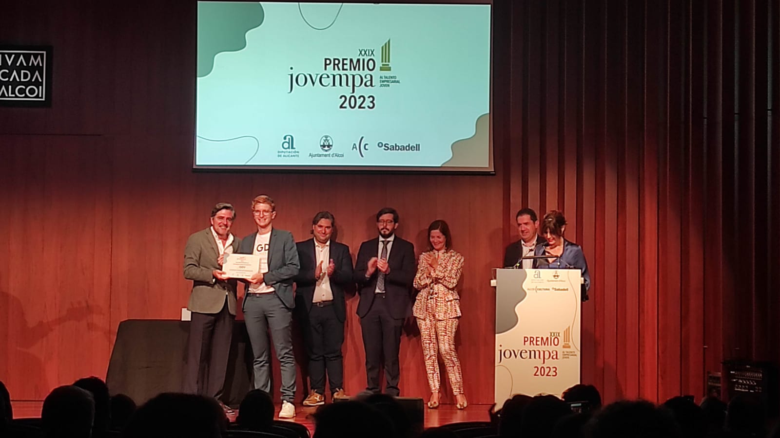 Germán Agulló se alza con el premio Jovempa al Talento Empresarial | TodoAlicante